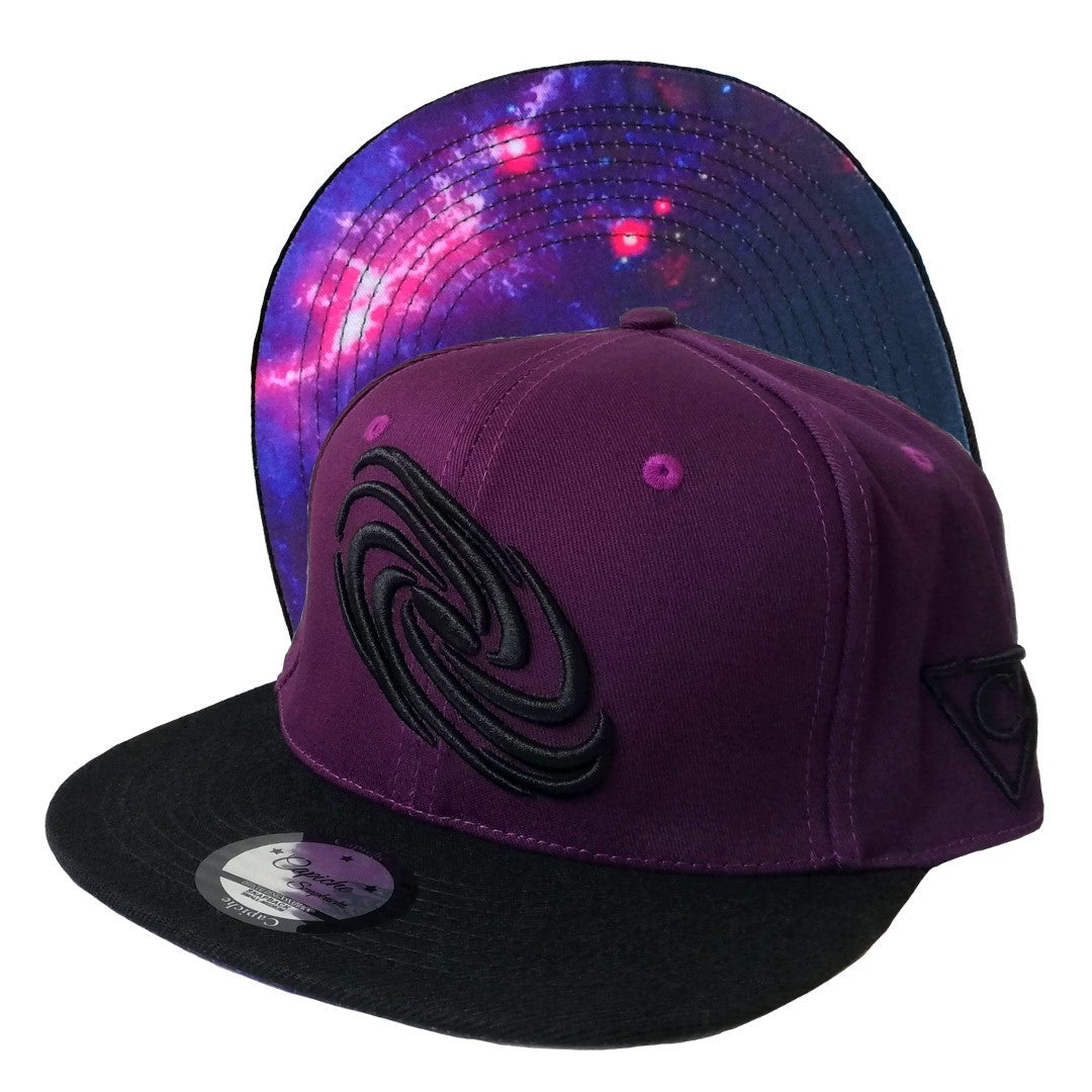 Purple Galaxy Snapback | CAPICHE CAPS