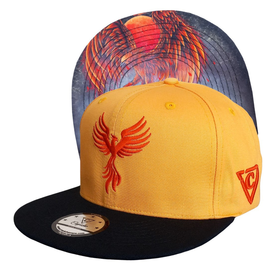 Phoenix Snapback - Yellow/Black | CAPICHE CAPS