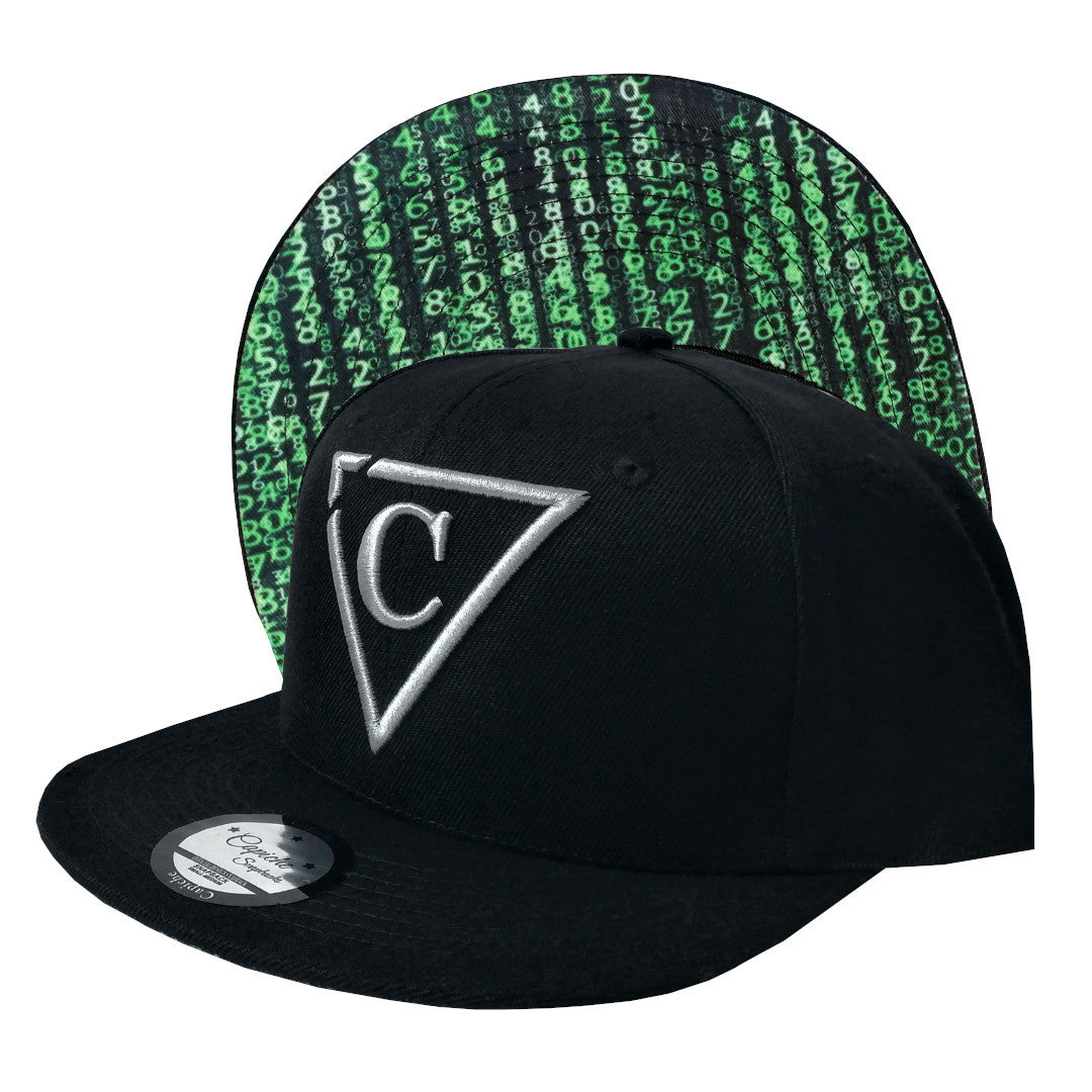 The Hacker Snapback - Black | CAPICHE CAPS