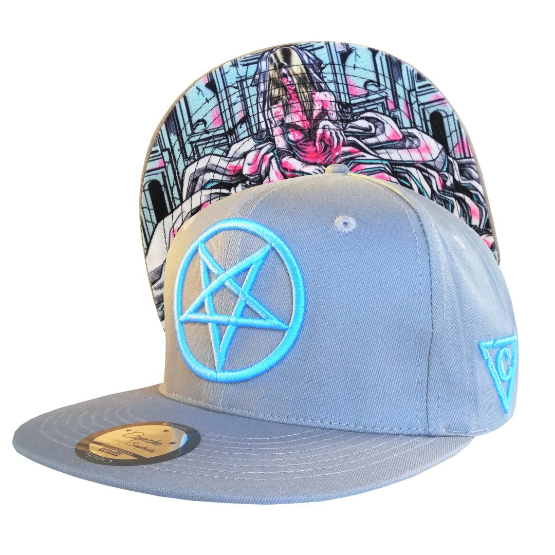 Cursed Bride Snapback - Grey | CAPICHE CAPS