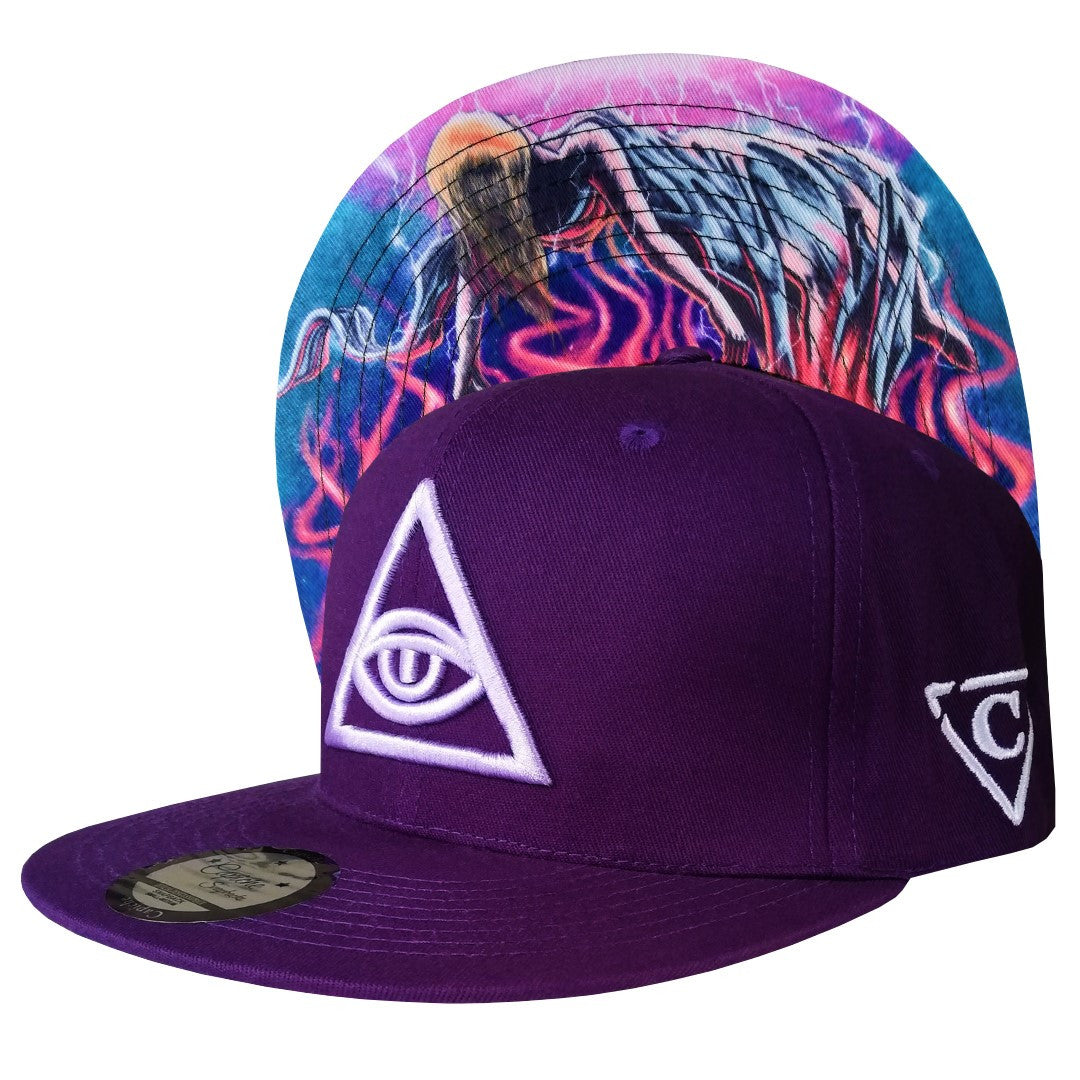 Levitation Snapback - Purple | CAPICHE CAPS