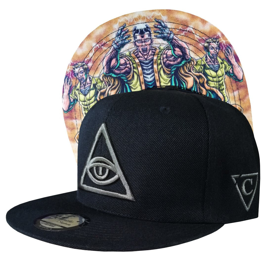 Telepathy Snapback - Black | CAPICHE CAPS